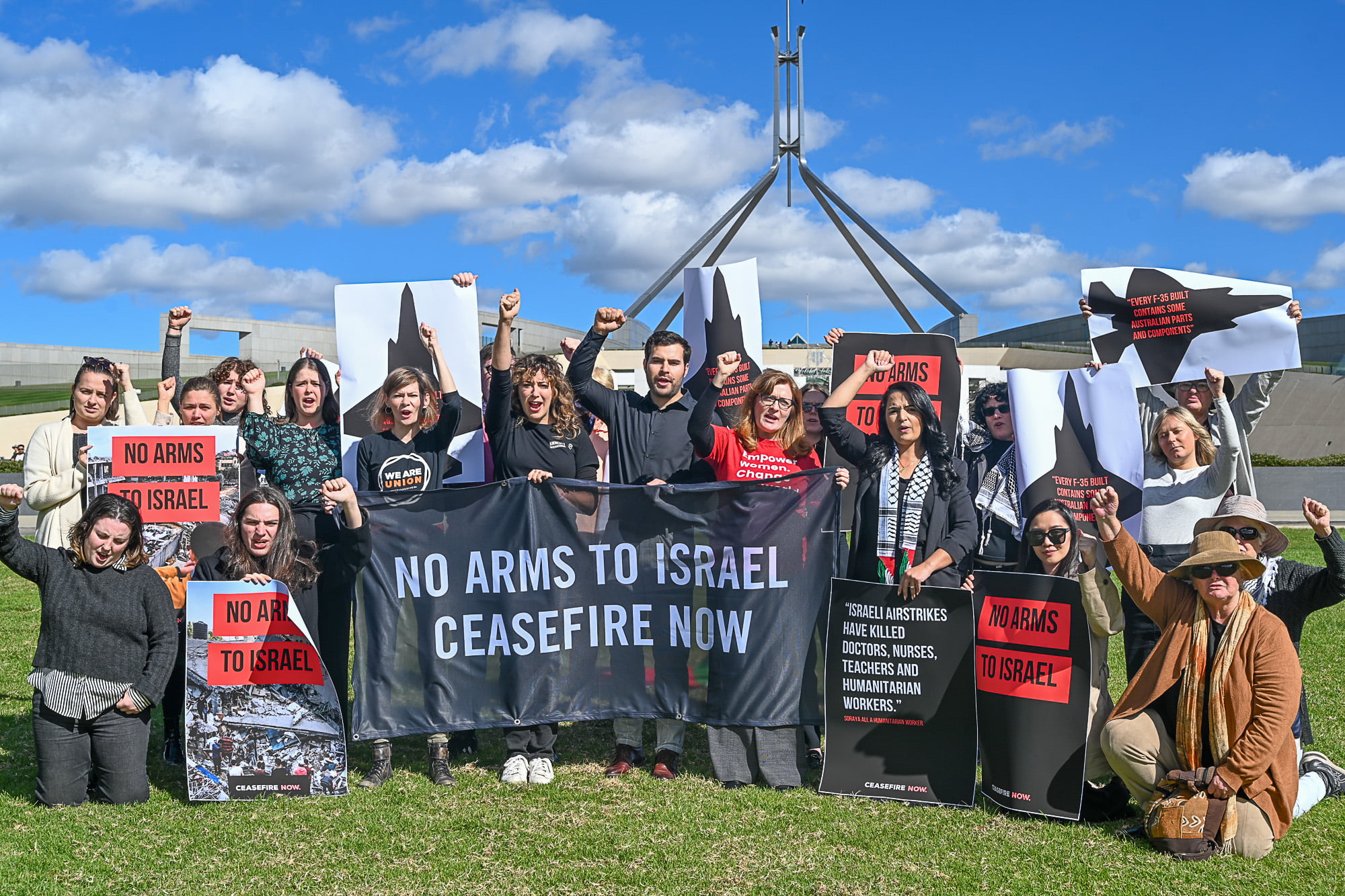 Over 230 global organisations demand governments producing F-35 jets ...