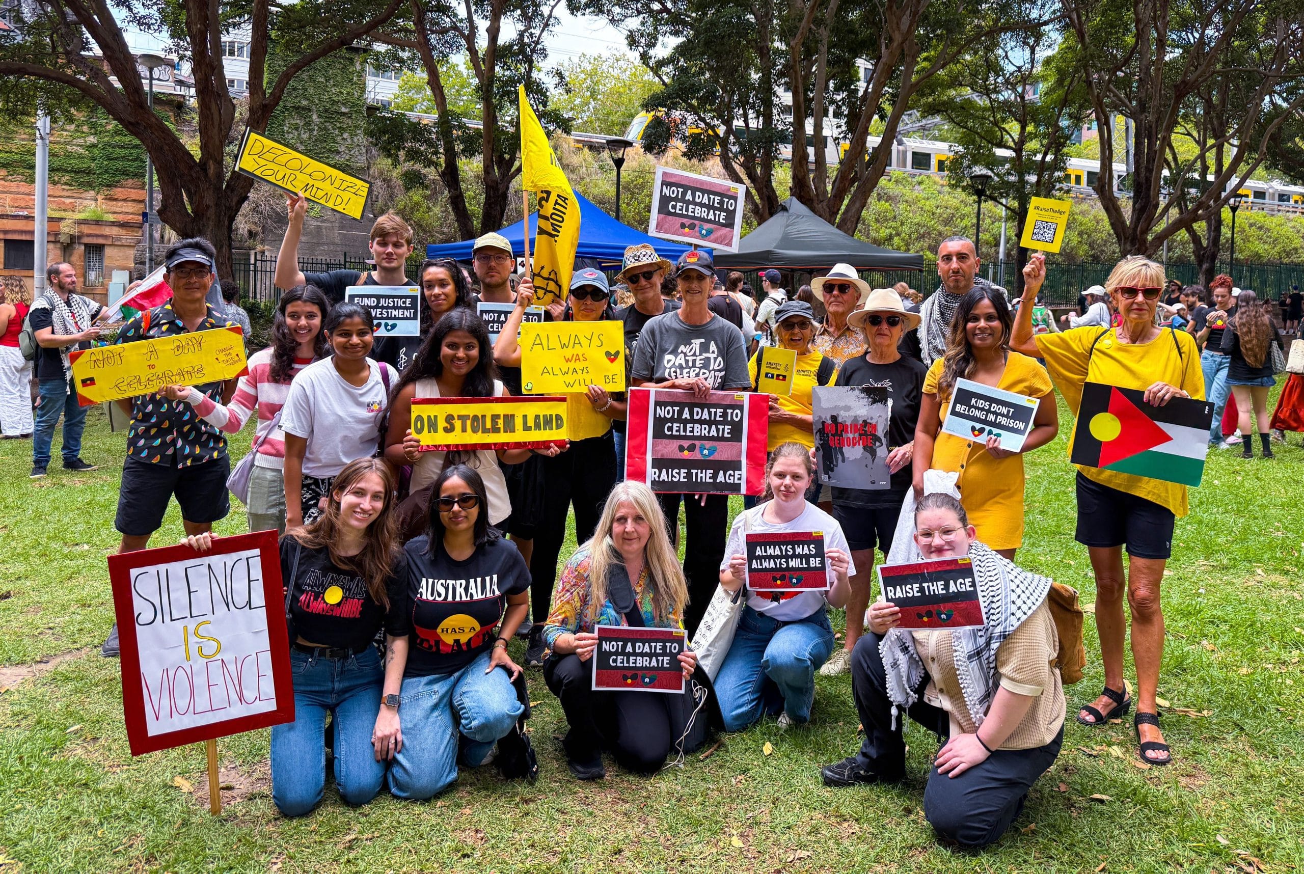 Invasion Day 2025: Thousands march for Indigenous justice - Amnesty ...