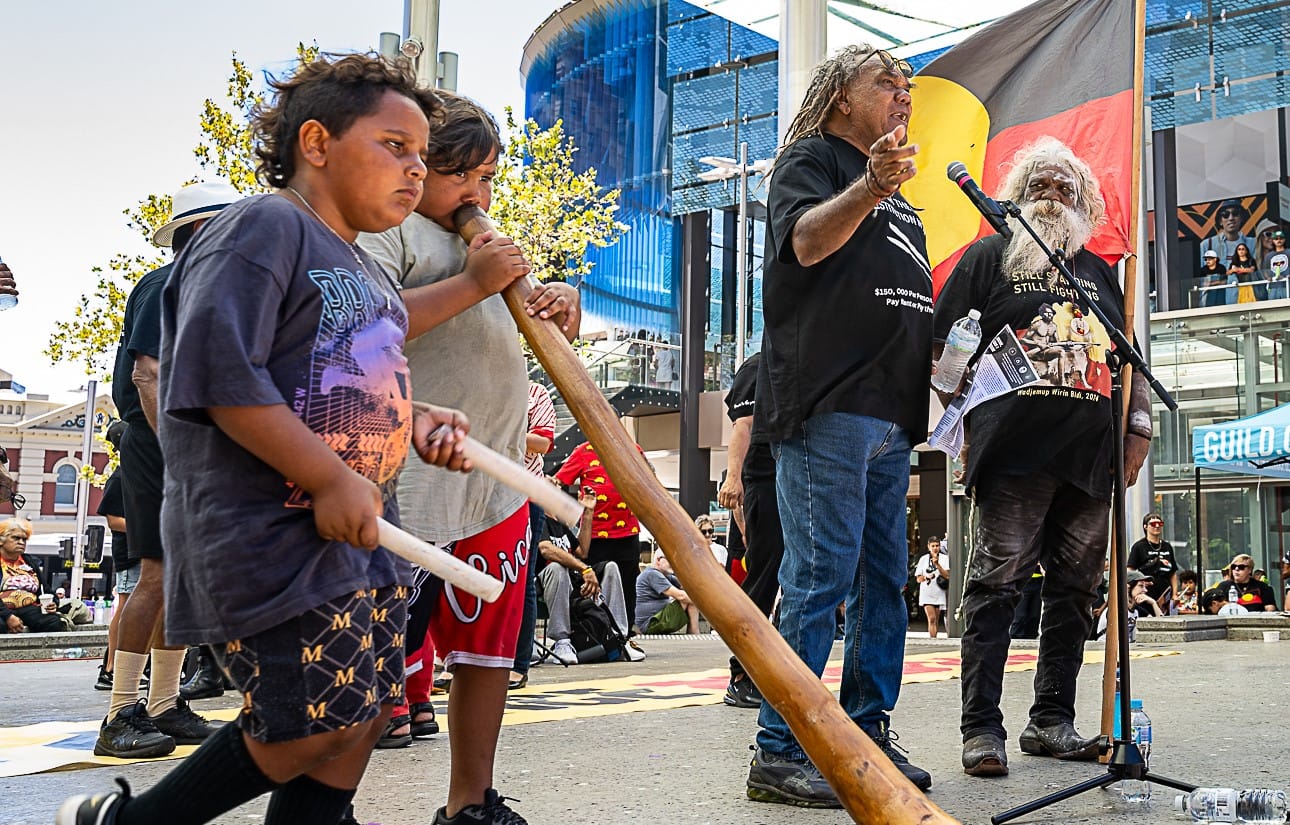 Invasion Day 2025: Thousands march for Indigenous justice - Amnesty ...