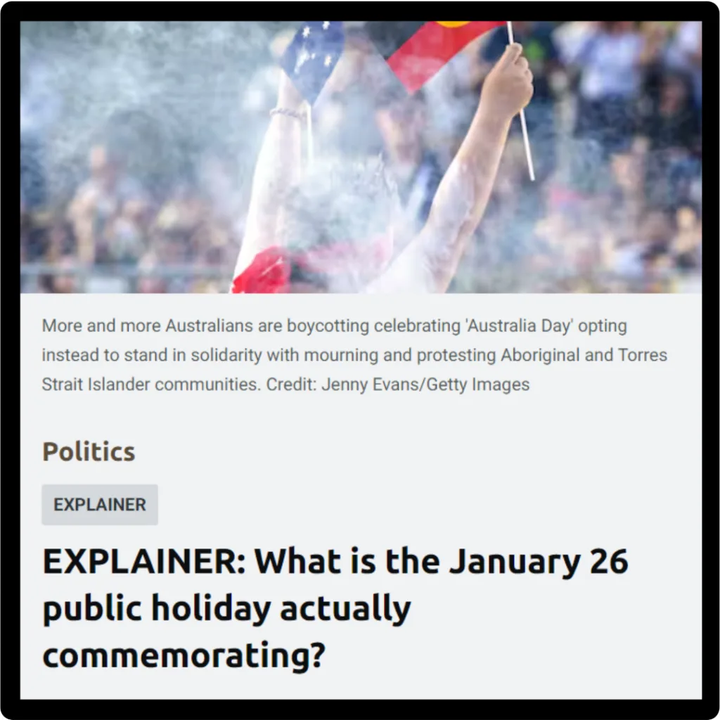 Invasion Day 2025: What to watch, read, share, wear and listen to ...